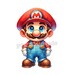 Cheerful Super Mario Bros 4 Digital Images, Clipart Mario, High Quality ...