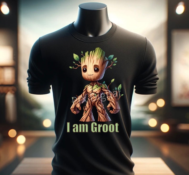 Groot Clipart PNG – Digital Art Image, DTF Transfer - Etsy