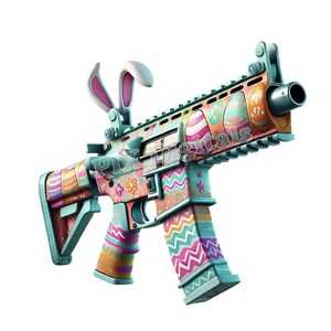 Easter Battle Bus Fortnight - 5 Digital Images, Easter Clipart, Easter ...