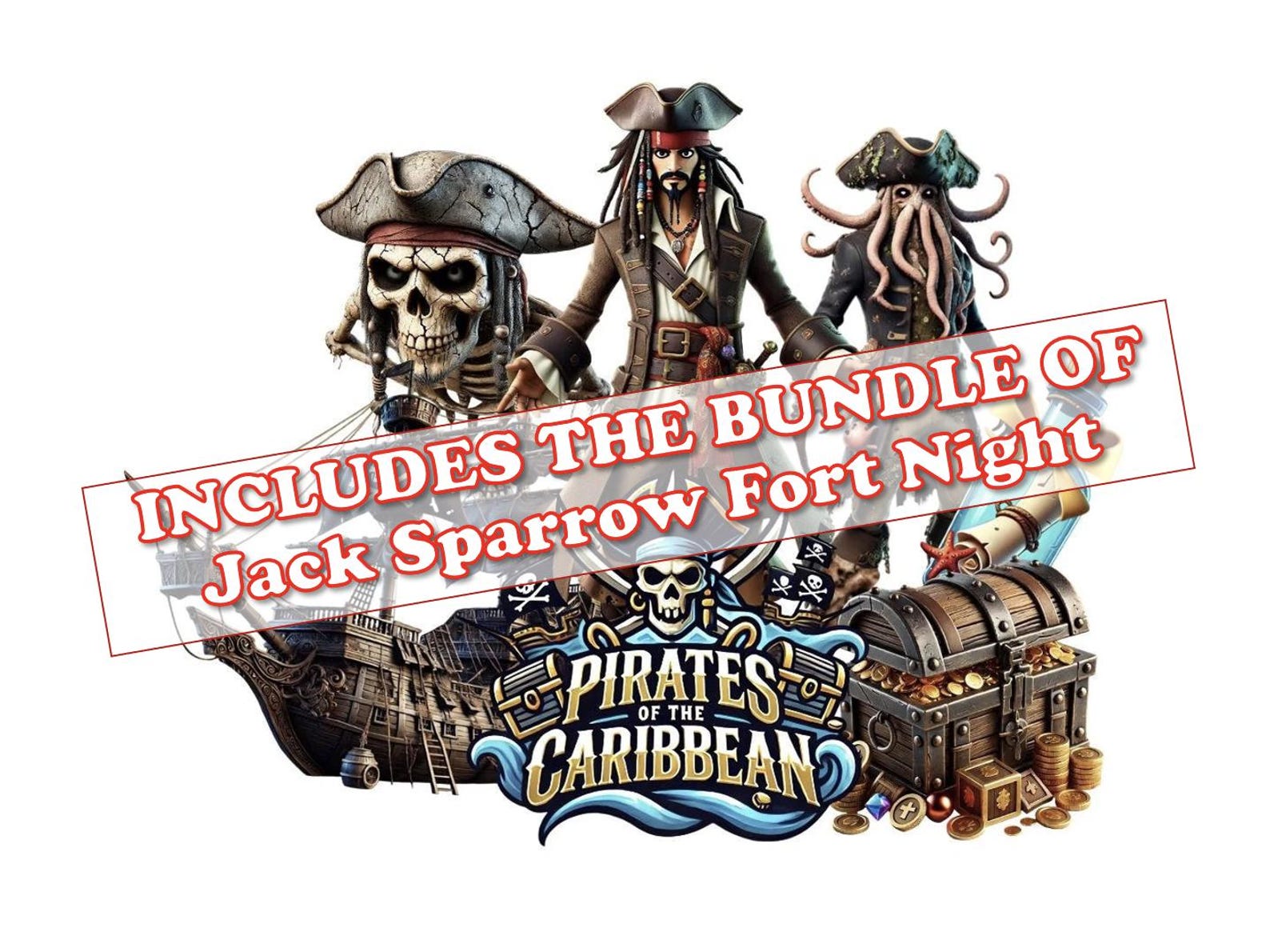 Pirate Crew of Fort Night 16 Digital Images, PNG, Clipart Fort Nite ...