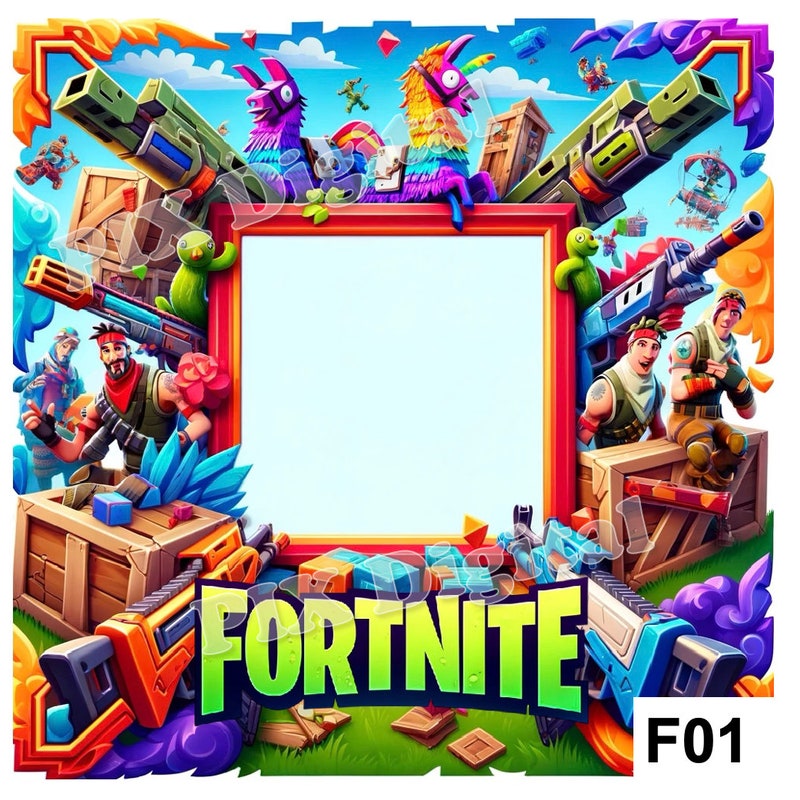 Fortnight Invitation - Etsy