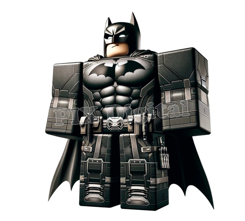 Roblox DC 6 Digital Images, Batman DC Clipart, High Quality Pngs ...