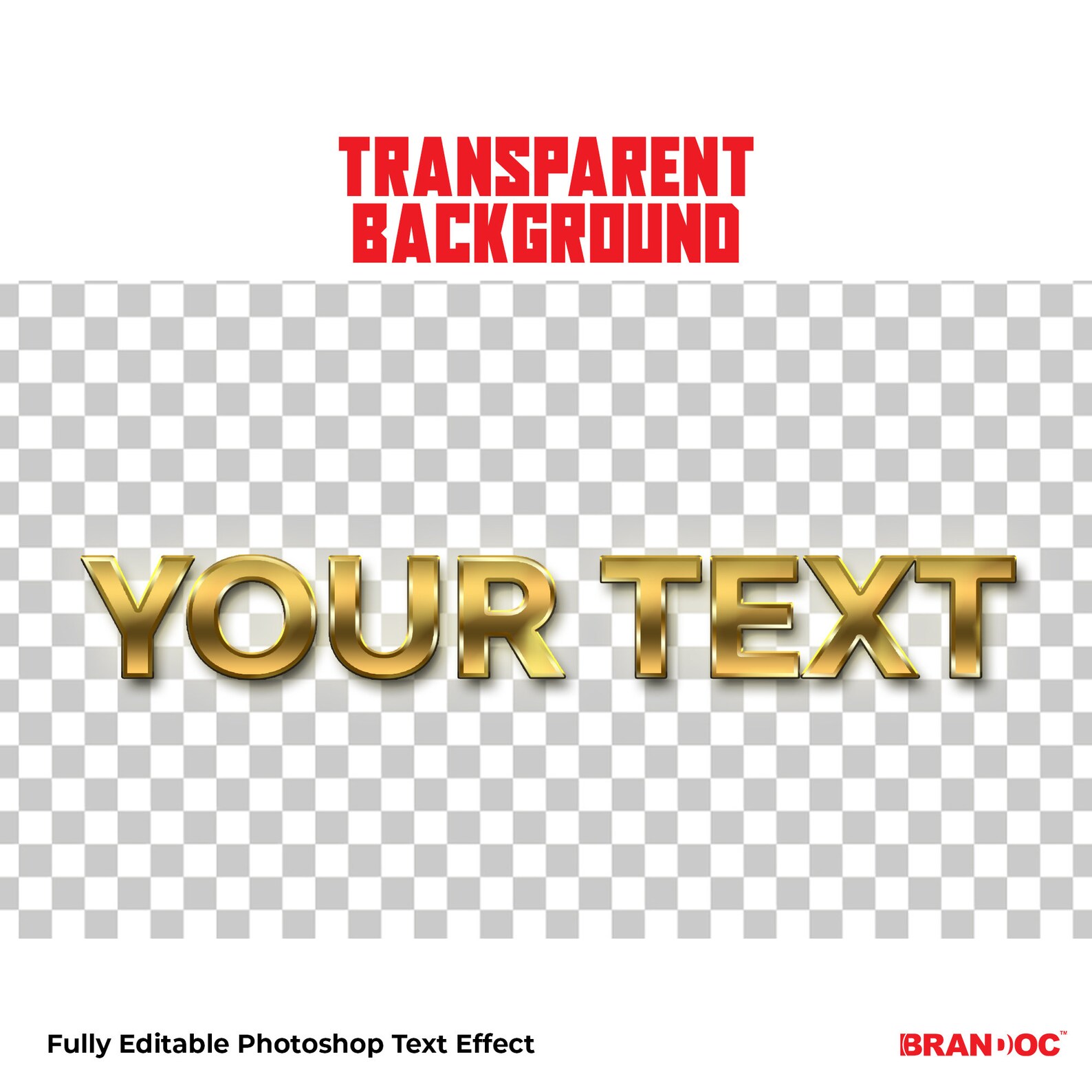 Photoshop Gold 3d Text Effect | Text Style | Custom 3d Text | Custom ...