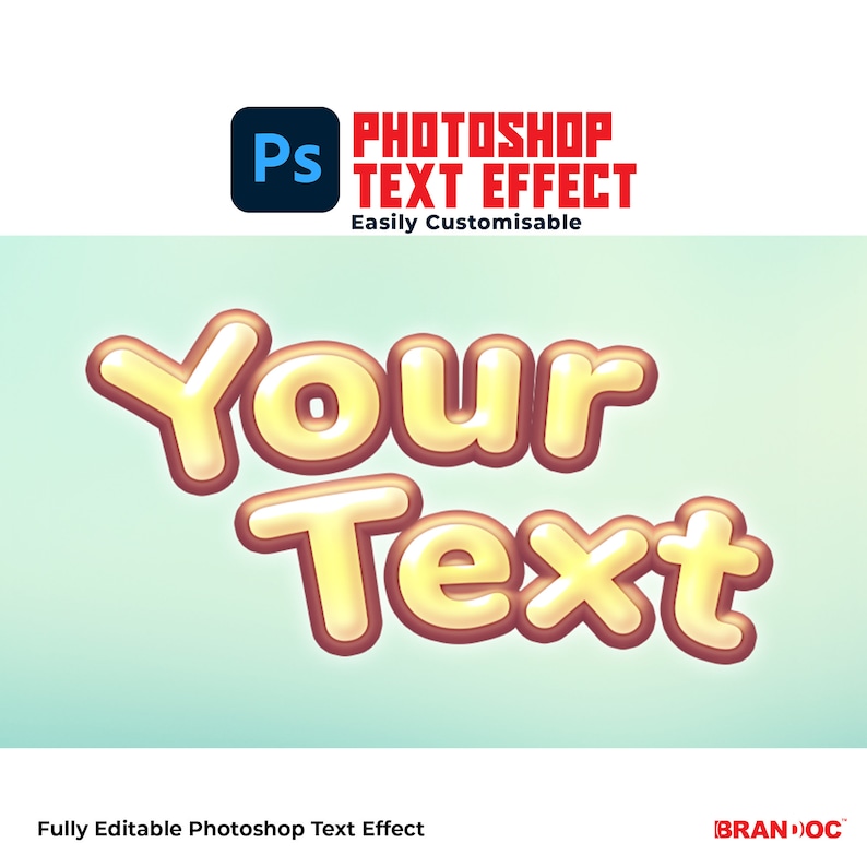Photoshop 3d Text Effect | Text Style | Custom 3d Text | Custom Text ...