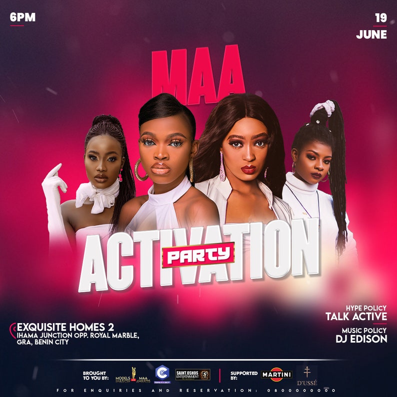 Canva & Photoshop Event Flyer Templates: Club, Party, Social Media ...