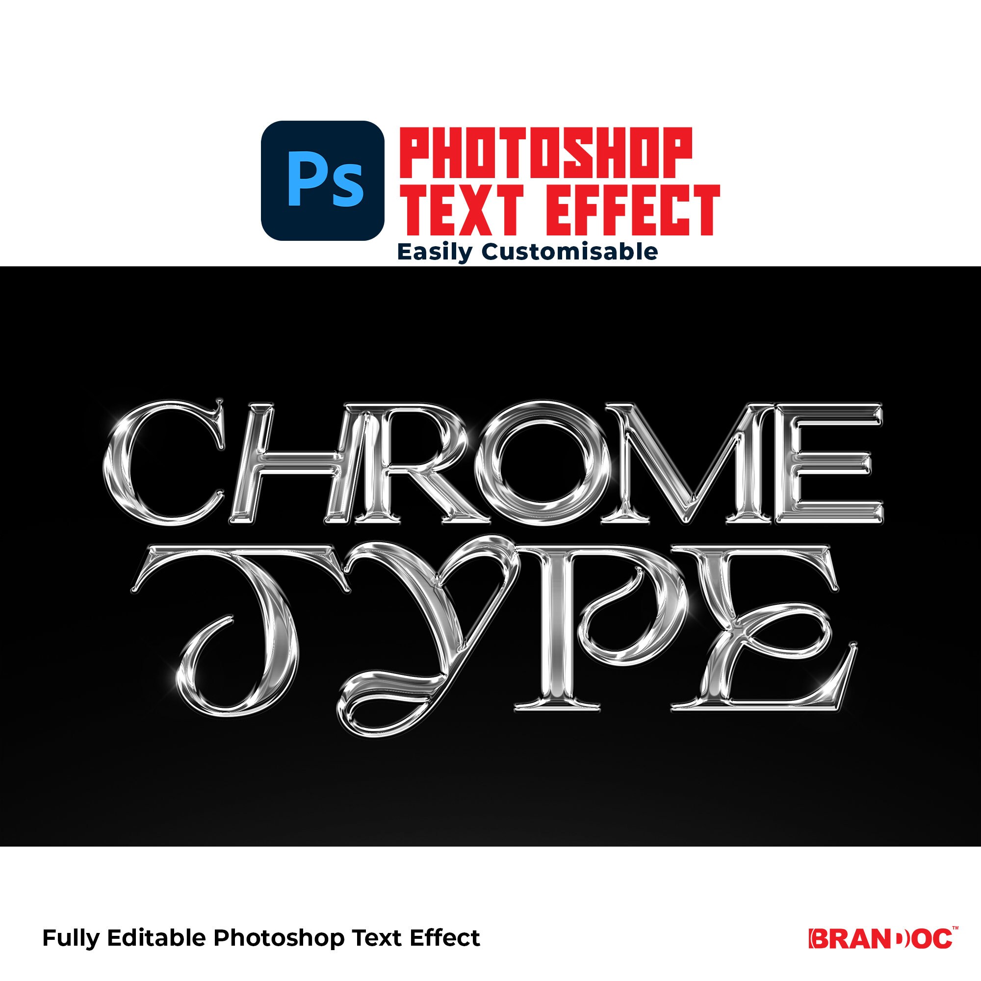 Photoshop Silver 3d Text Effect | Text Style | Custom 3d Text | Custom ...