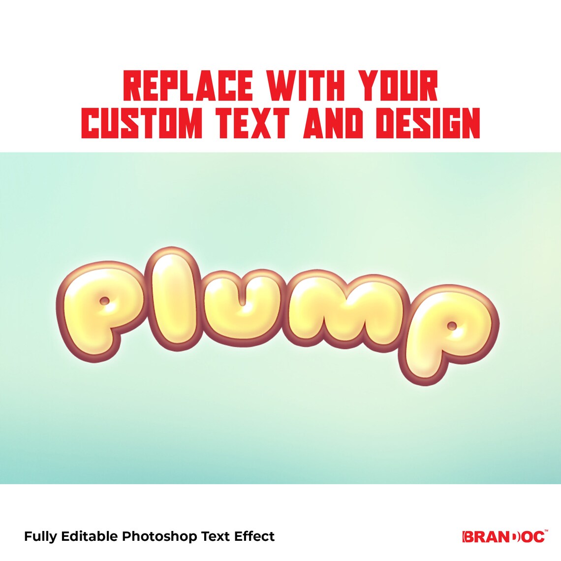 Photoshop 3d Text Effect Text Style Custom 3d Text Custom Text ...