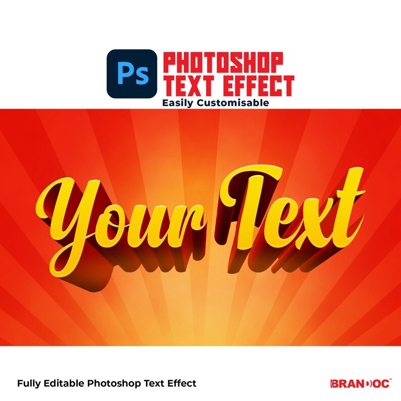 Photoshop 3d Text Effect | Text Style | Custom 3d Text | Custom Text ...