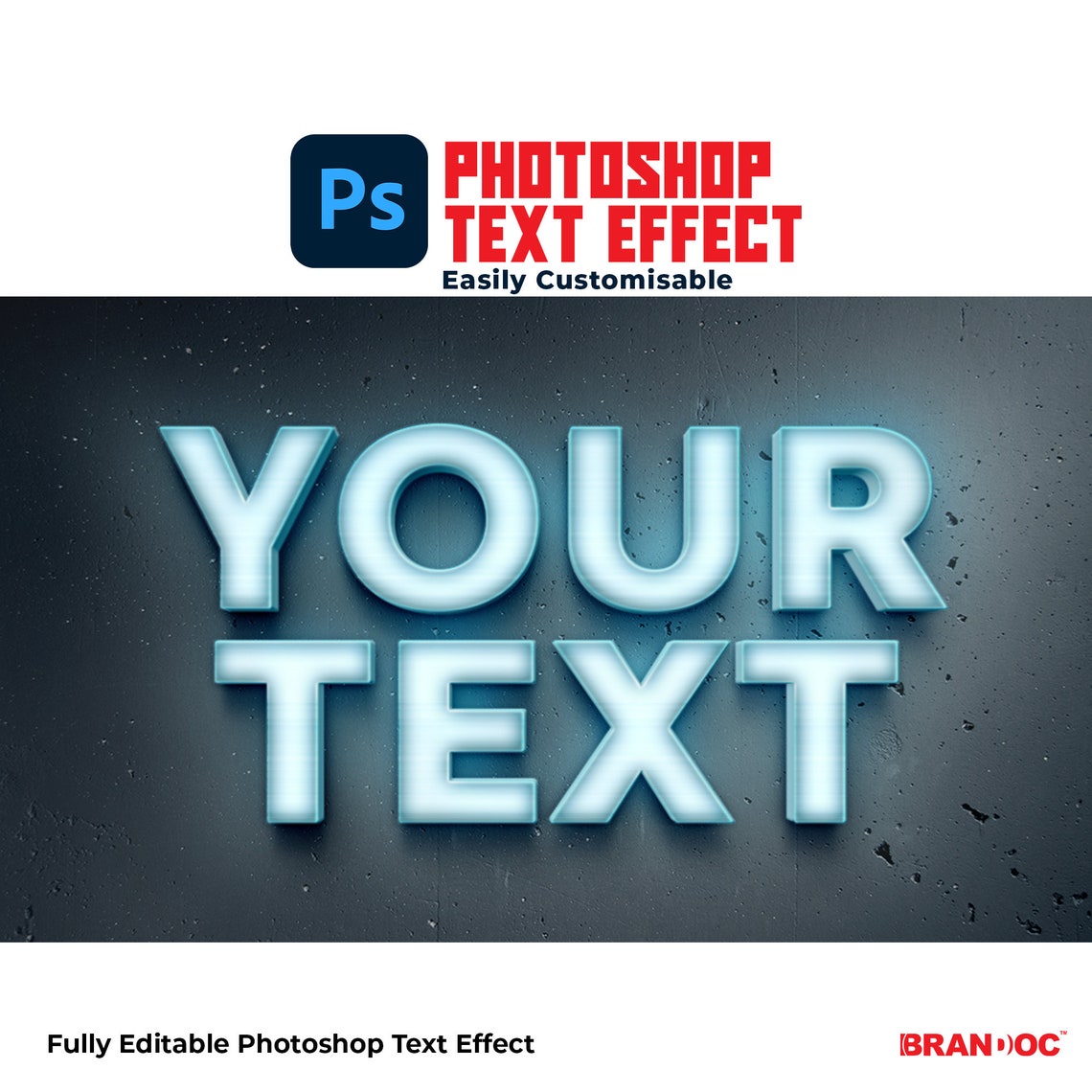 Photoshop 3d Text Effect | Text Style | Custom 3d Text | Custom Text ...