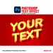 Customizable 3D Text Effect for Photoshop (PSD) - Etsy