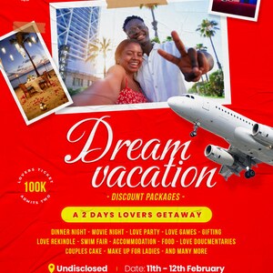 Editable Vacation Flyer Template: Canva & Photoshop (PSD) - Etsy