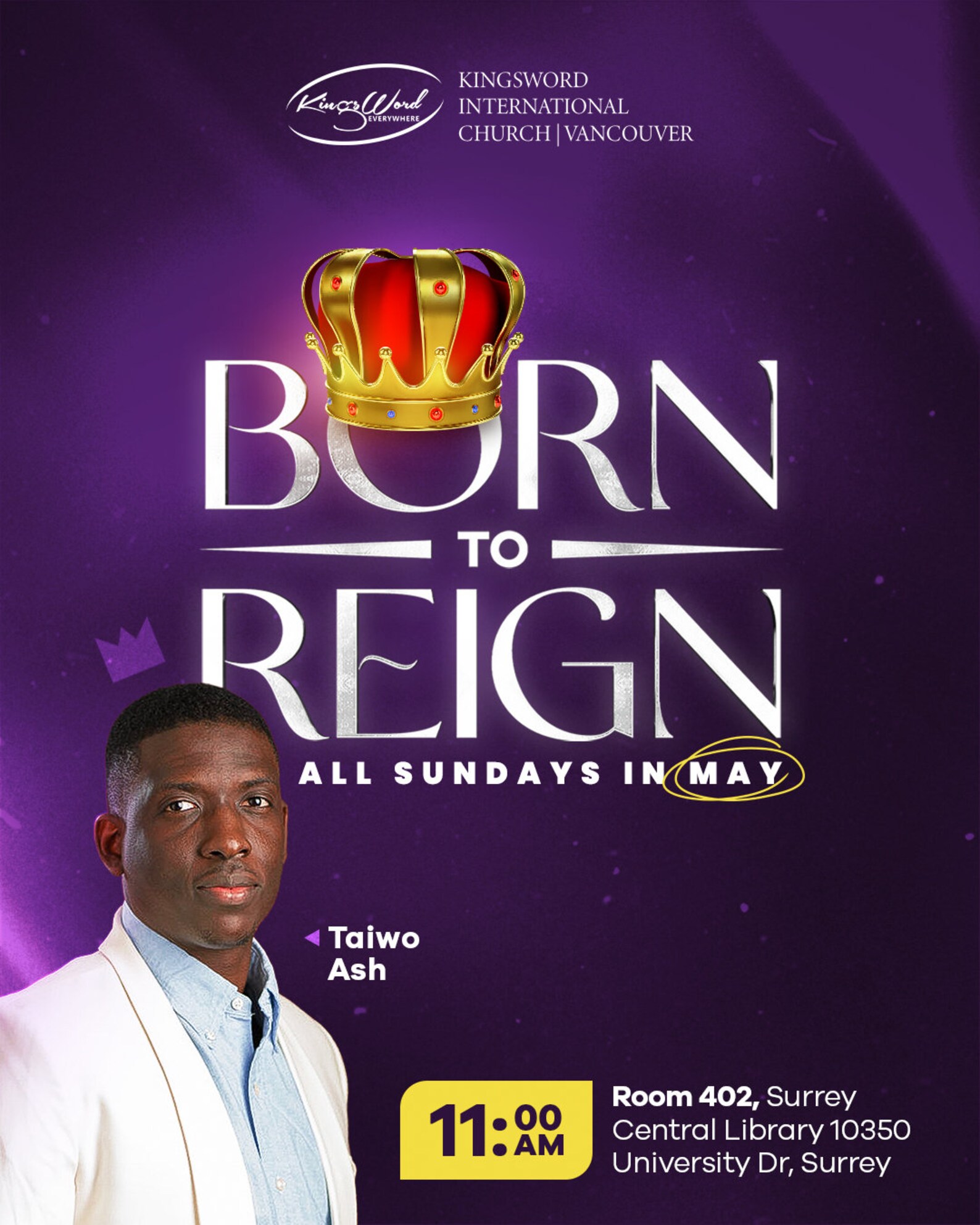 Editable Church Event Program Flyer Template, Editable in Canva ...