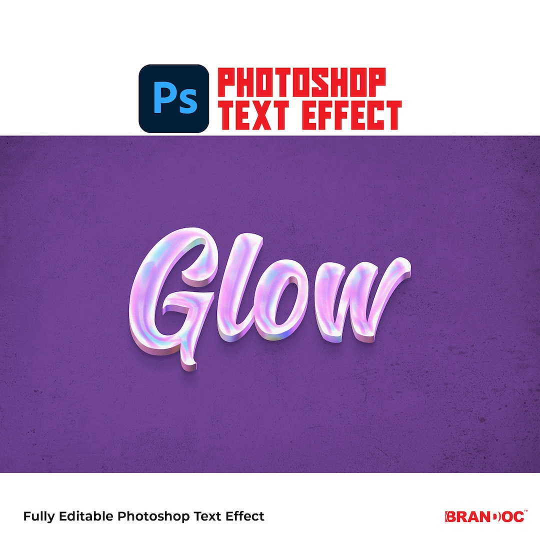 Photoshop Neon 3dtext Effect | Text Style | Custom 3d Text | Custom ...