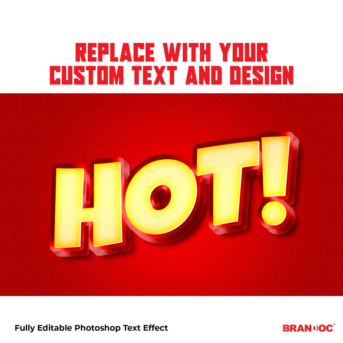 Photoshop 3d Text Effect Text Style Custom 3d Text Custom Text ...