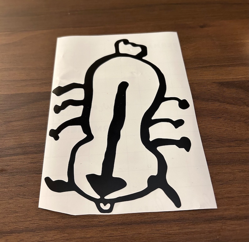 Appa Car Decal Bumper Sticker Sokka's Drawing of Appa Avatar: the Last ...