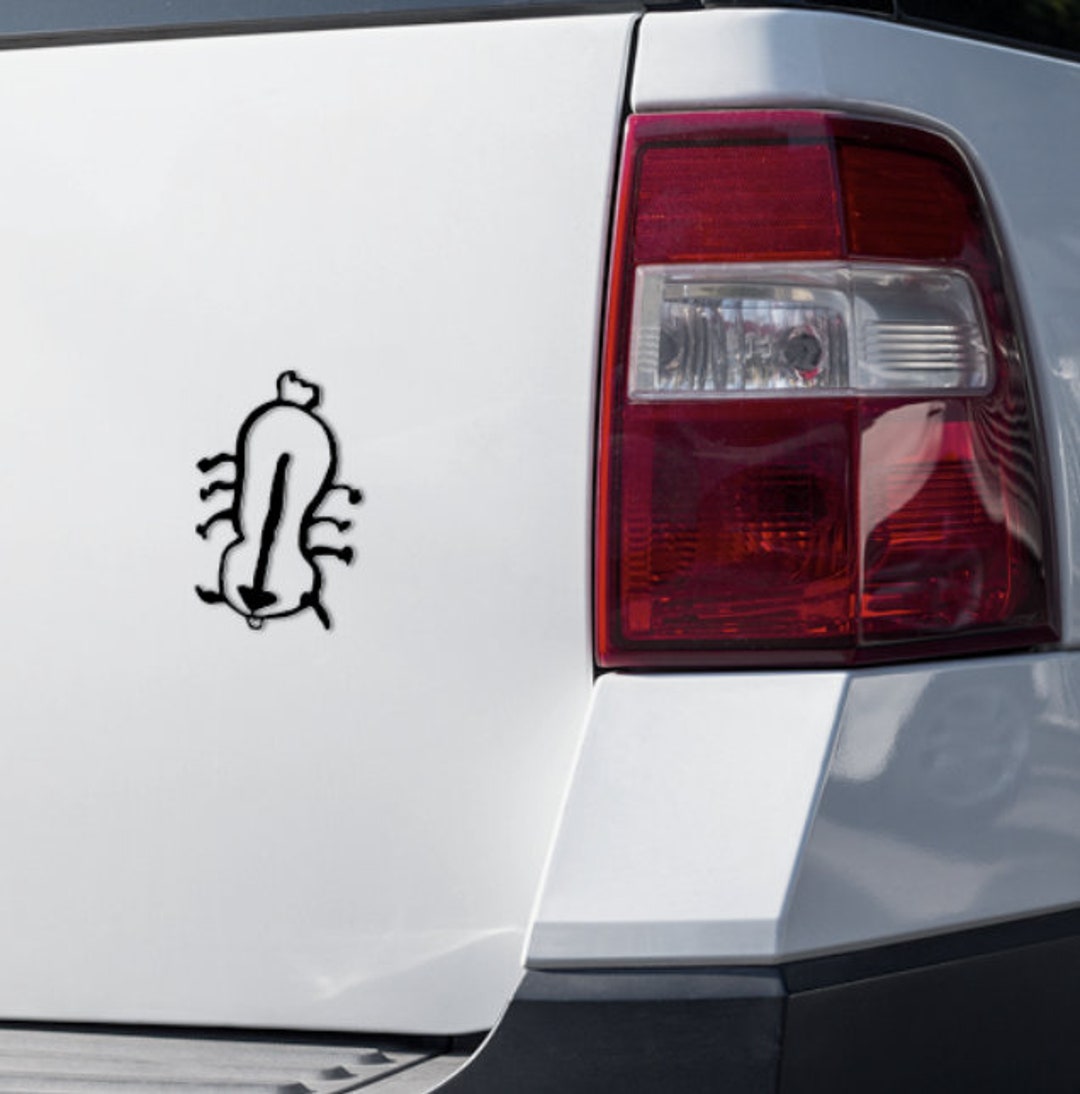 Appa Car Decal Bumper Sticker Sokka's Drawing of Appa Avatar: the Last ...