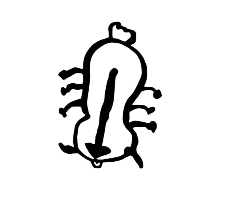 Appa Car Decal Bumper Sticker Sokka's Drawing of Appa Avatar: the Last ...