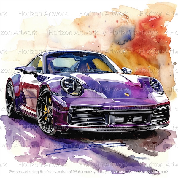 Porsche Papercraft - Etsy