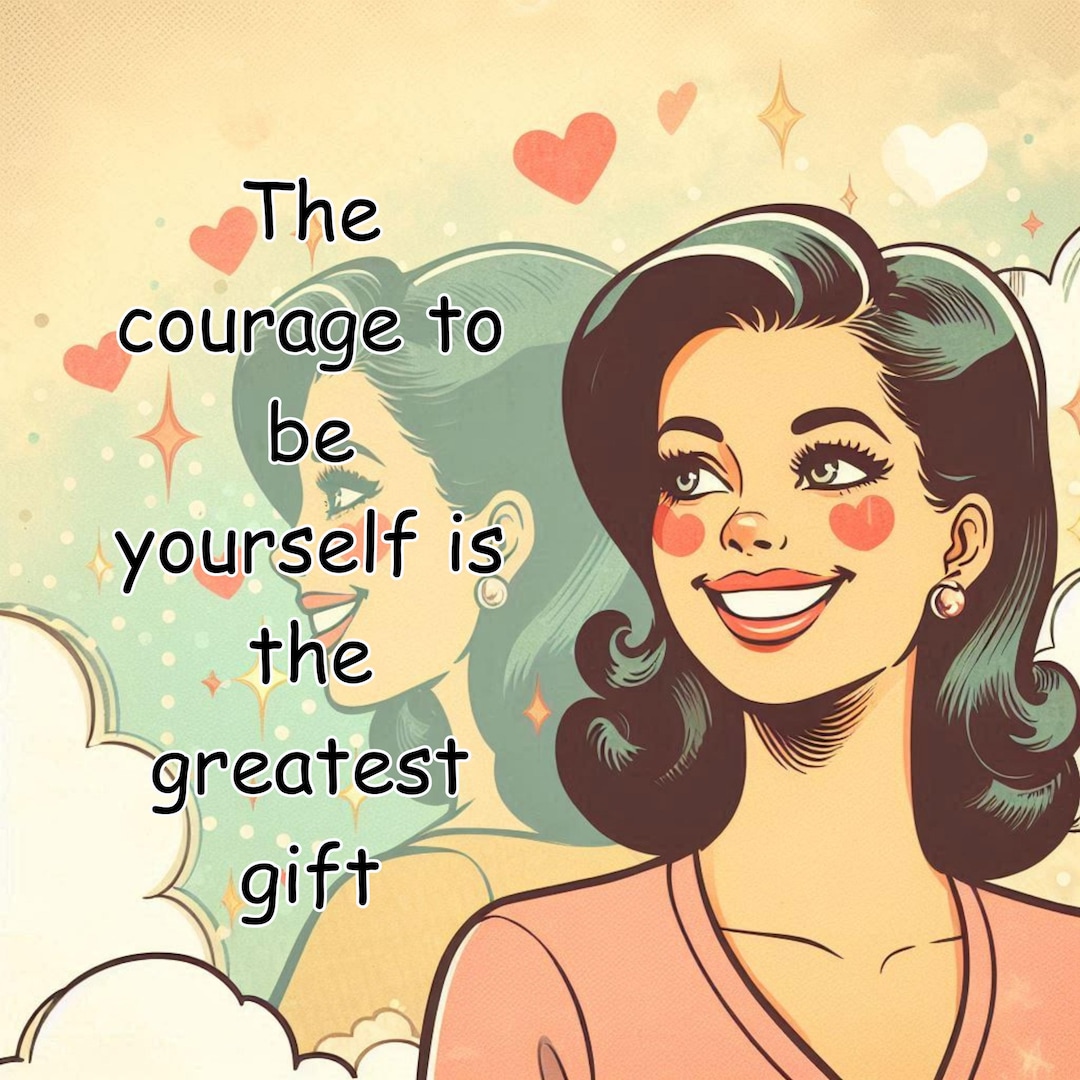 Inspirational Quote Poster for Women - Empowerment Print Design, Unique ...