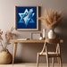 Am Israel Chai, Map of Israel, Star of David, Jewish Design, Jewish ...