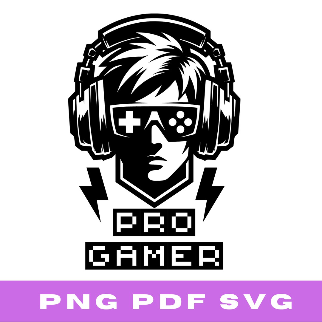 Pro Gamer SVG, Gamer Svg, Video Games Svg, Boys Shirt Svg, Game ...