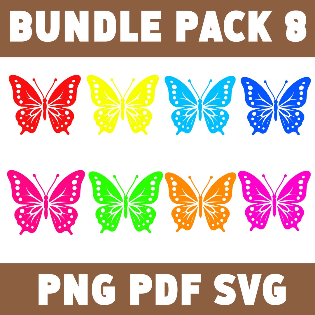 Butterfly Svg, Butterfly Svg Bundle, Butterfly Svg, Monarch Butterfly ...
