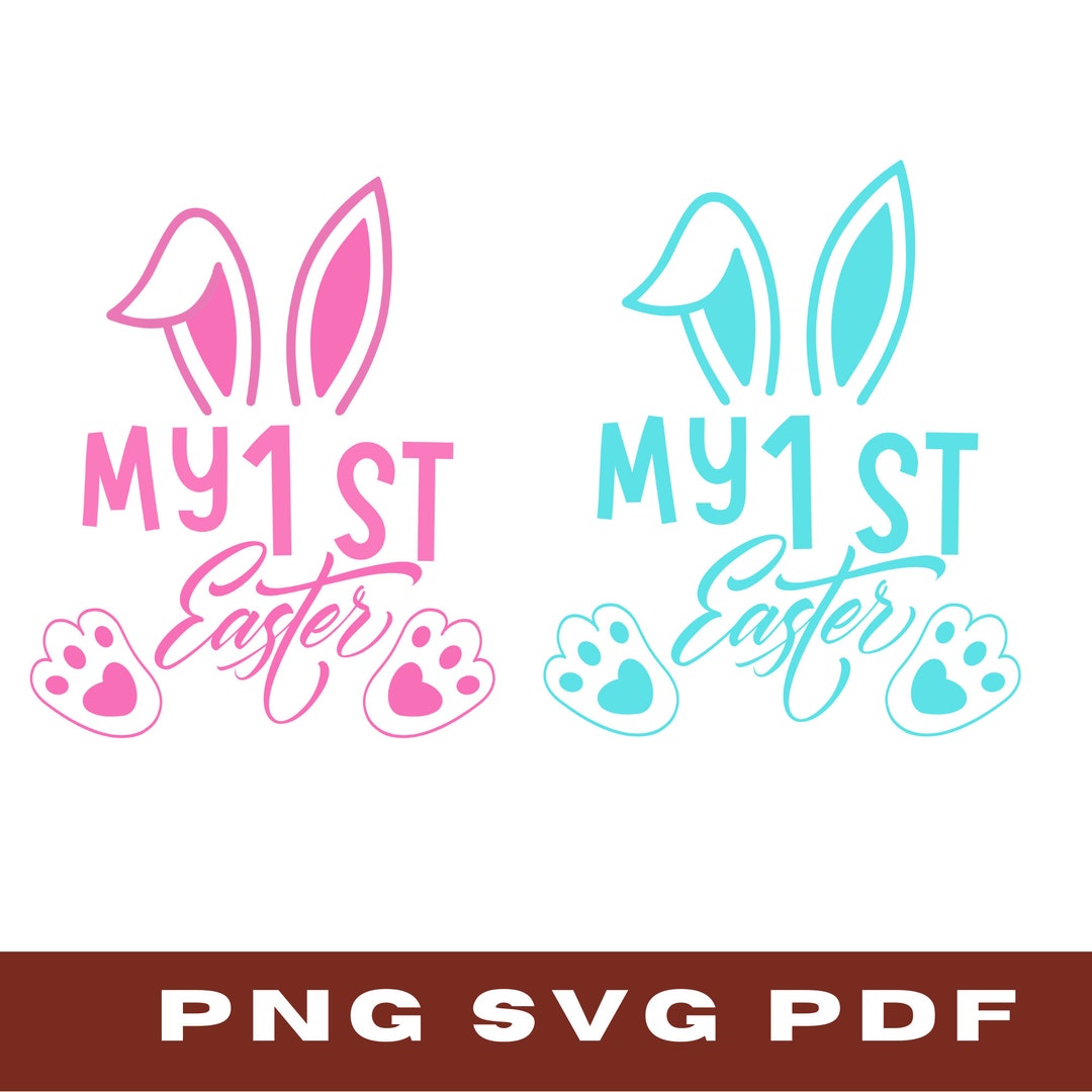 Baby's First Easter SVG, Easter Bunny SVG, Easter Shirts, Easter SVG ...