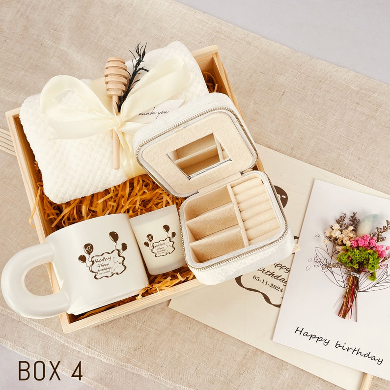 Personalized Leo Birthday Gift Box for Friends, July August Birthday ...