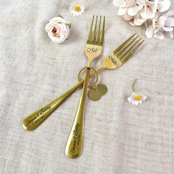 Wedding Cake Forks - Etsy