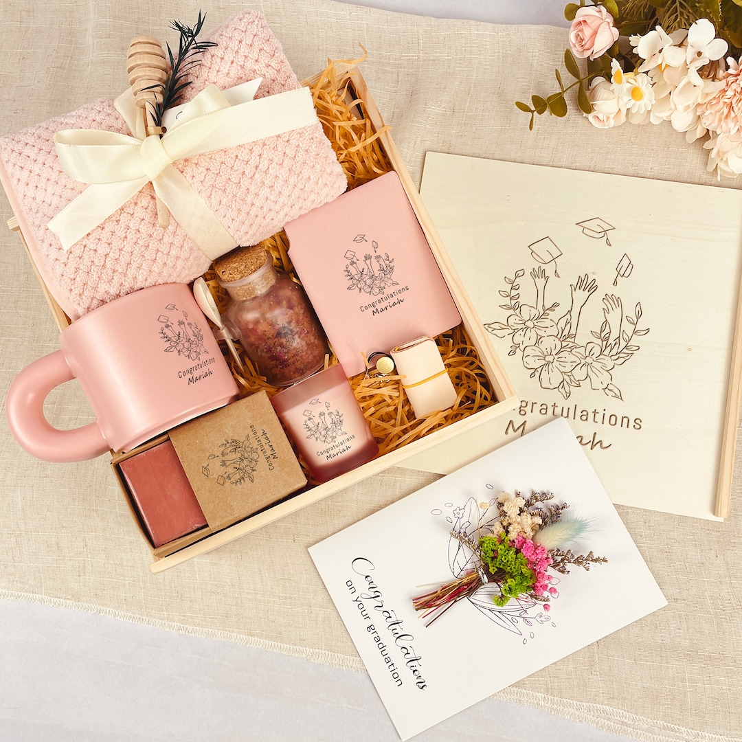 Custom Graduation Gift Box, Graduation Gift Box for Her, High School ...