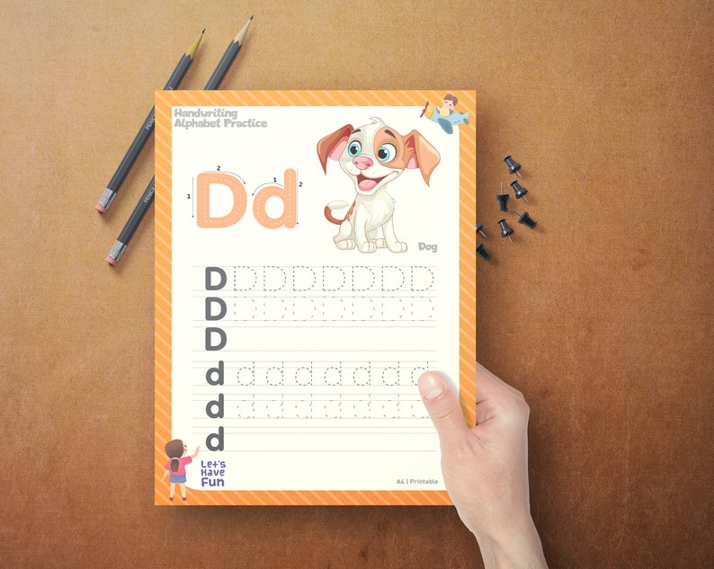 Cursive Alphabet Practice for Kids, Enriched With Animals A-Z - Etsy