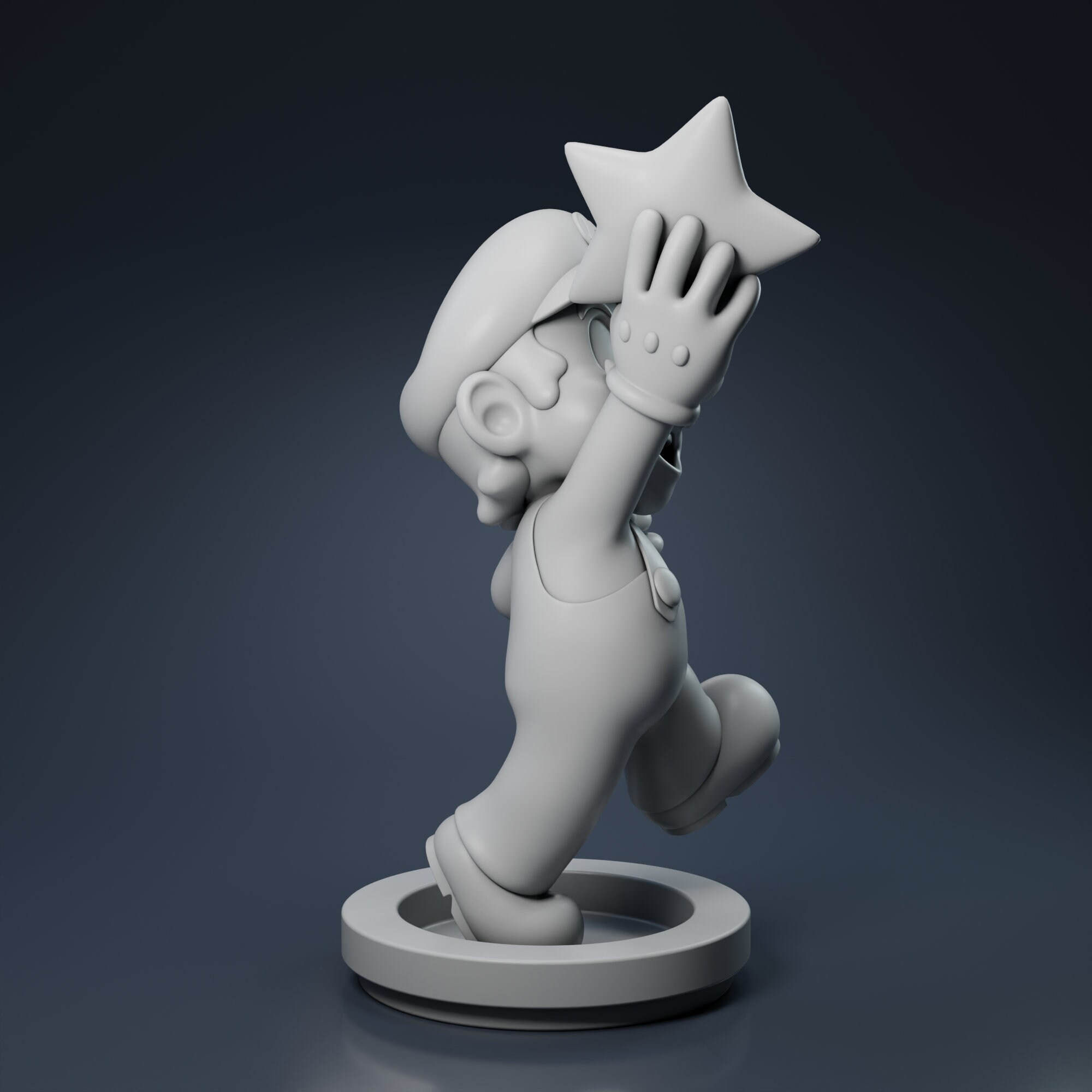 Super Mario Characters 3D STL File for 3D Printer, Action Figure, 3D ...