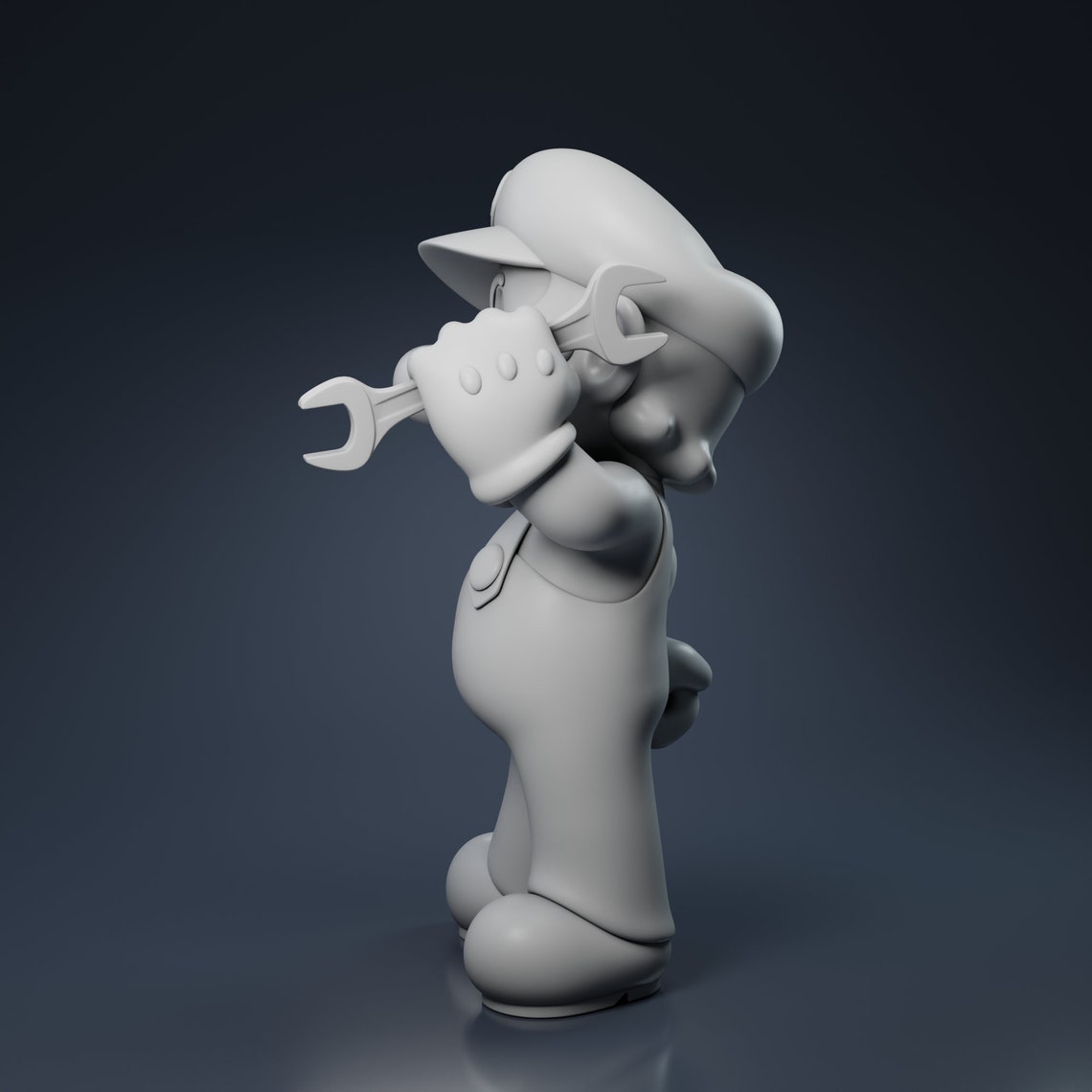 Super Mario Characters 3D STL File for 3D Printer, Action Figure, 3D ...