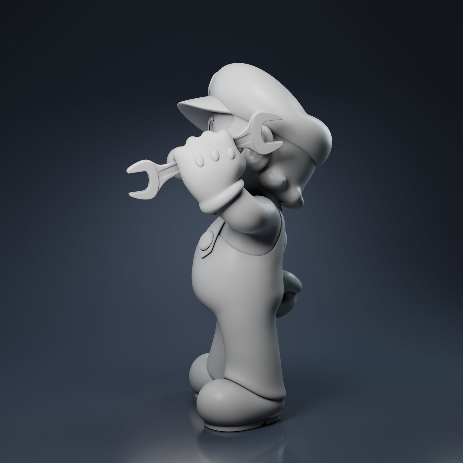 Super Mario Characters 3D STL File for 3D Printer, Action Figure, 3D ...