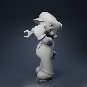 Super Mario Characters 3D STL File for 3D Printer, Action Figure, 3D ...