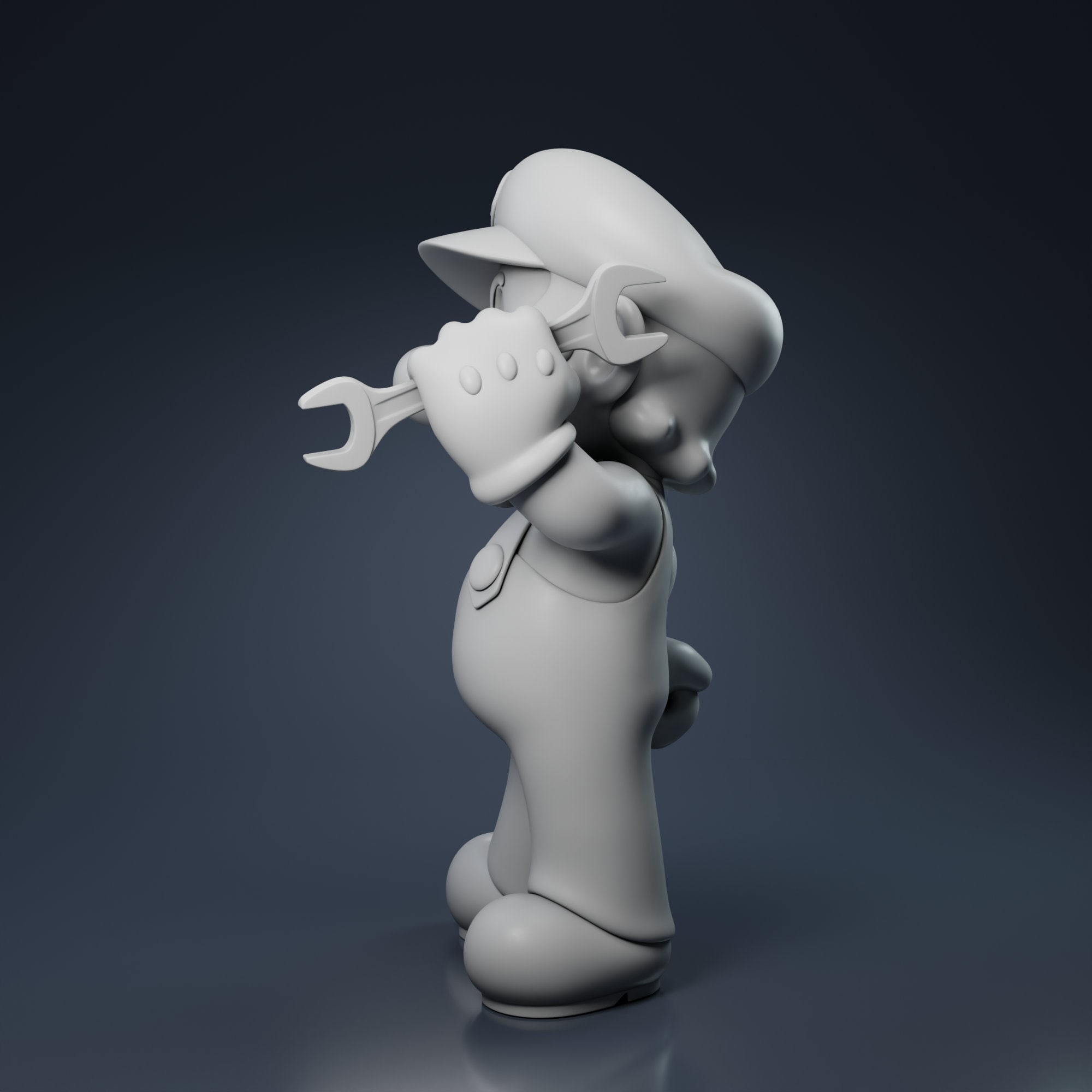 Super Mario Characters 3D STL File for 3D Printer, Action Figure, 3D ...