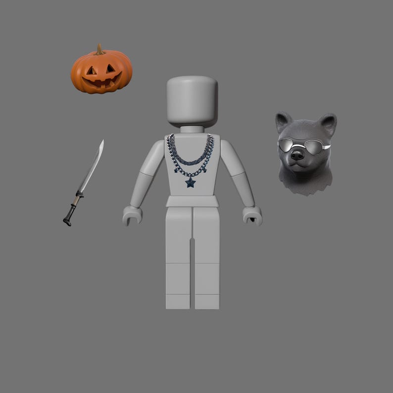 Custom 3D Roblox UGC Modeling | 2D Image to 3D Model (OBJ, FBX) - Etsy