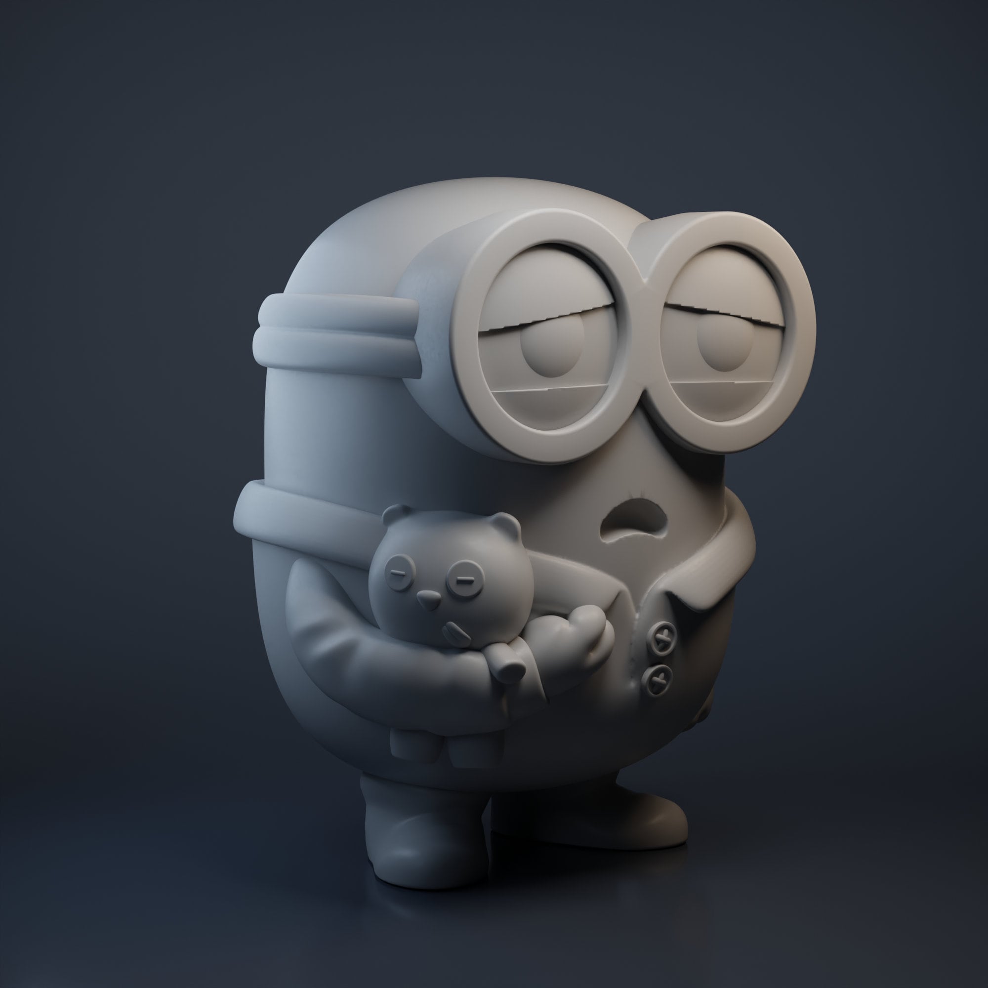 Minion Character 3D STL File for 3D Printer | Accessories | Hobby ...