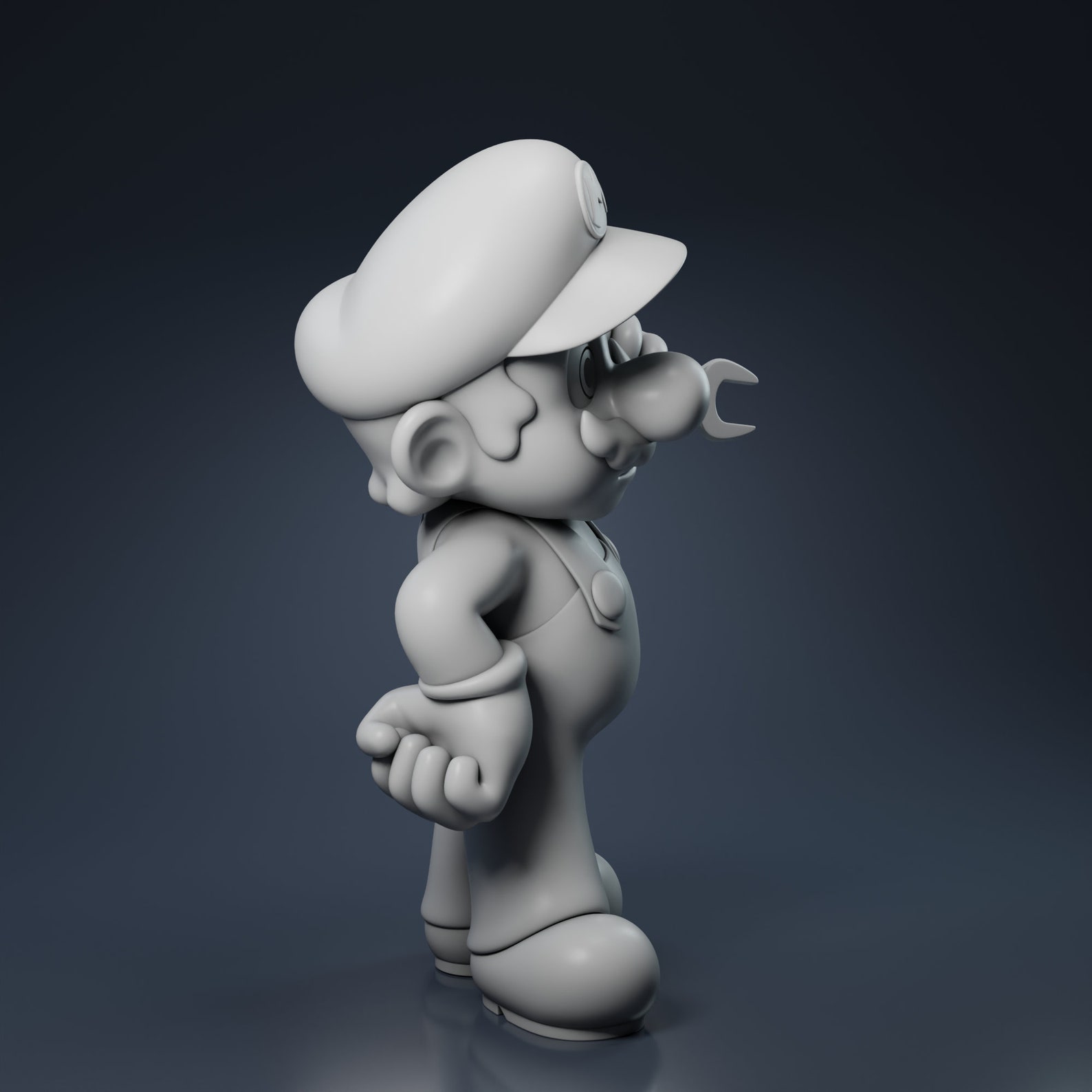 Super Mario Characters 3D STL File for 3D Printer, Action Figure, 3D ...