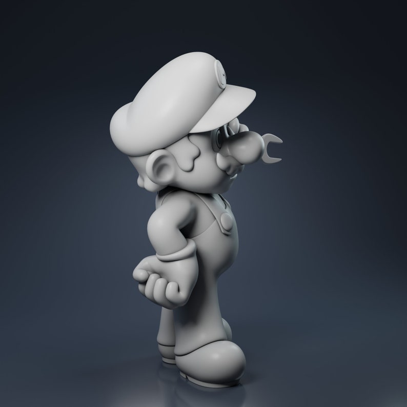 Super Mario Characters 3D STL File for 3D Printer, Action Figure, 3D ...