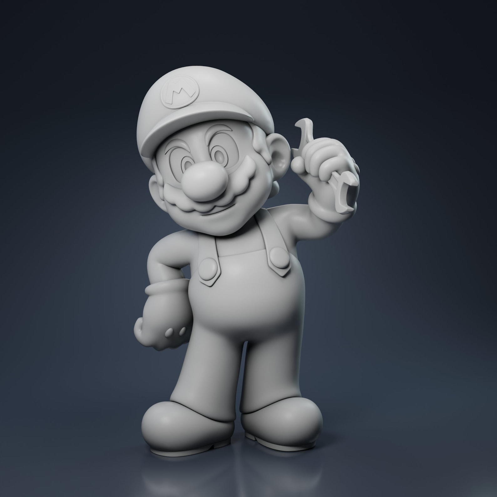 Super Mario Characters 3D STL File for 3D Printer, Action Figure, 3D ...