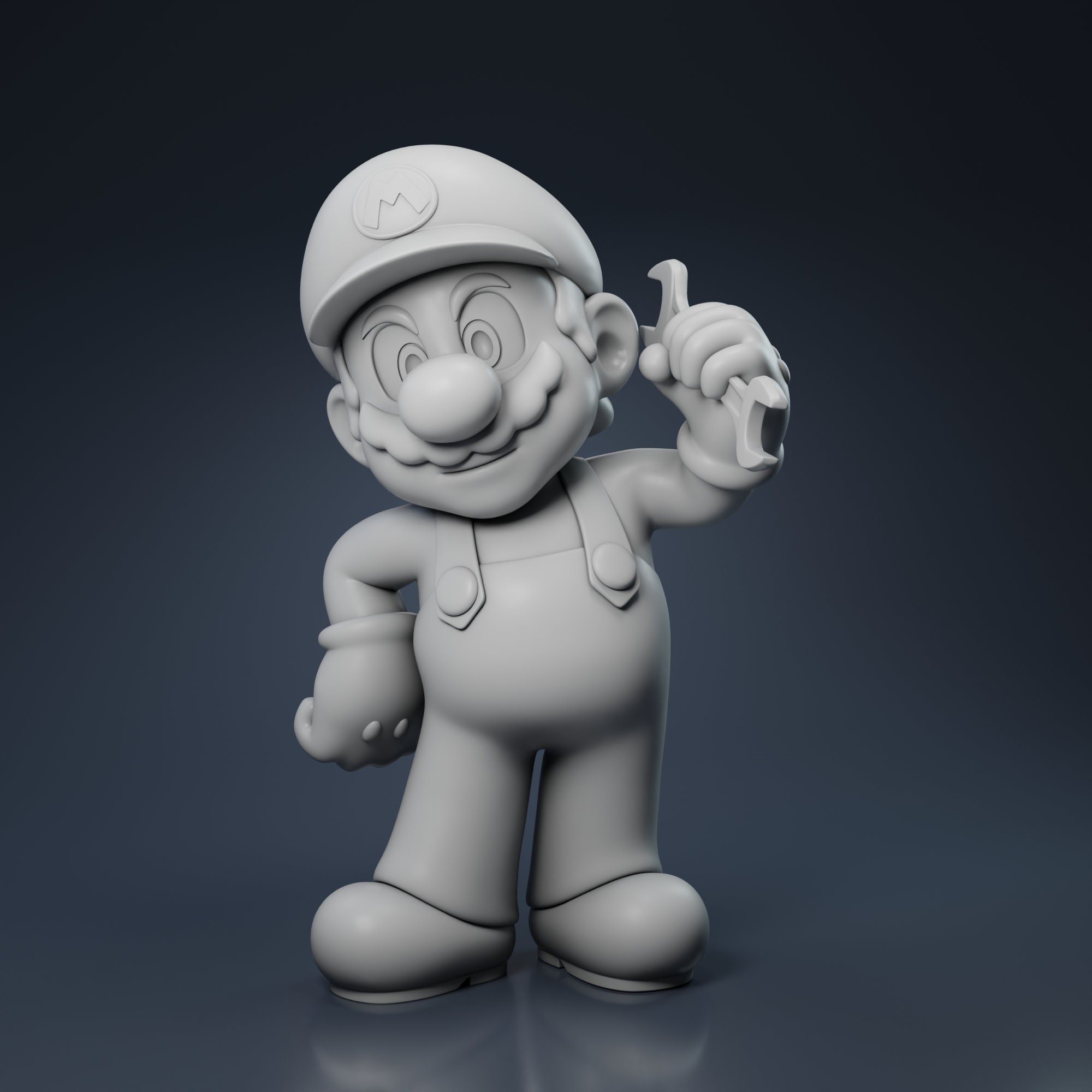 Super Mario Characters 3D STL File for 3D Printer, Action Figure, 3D ...