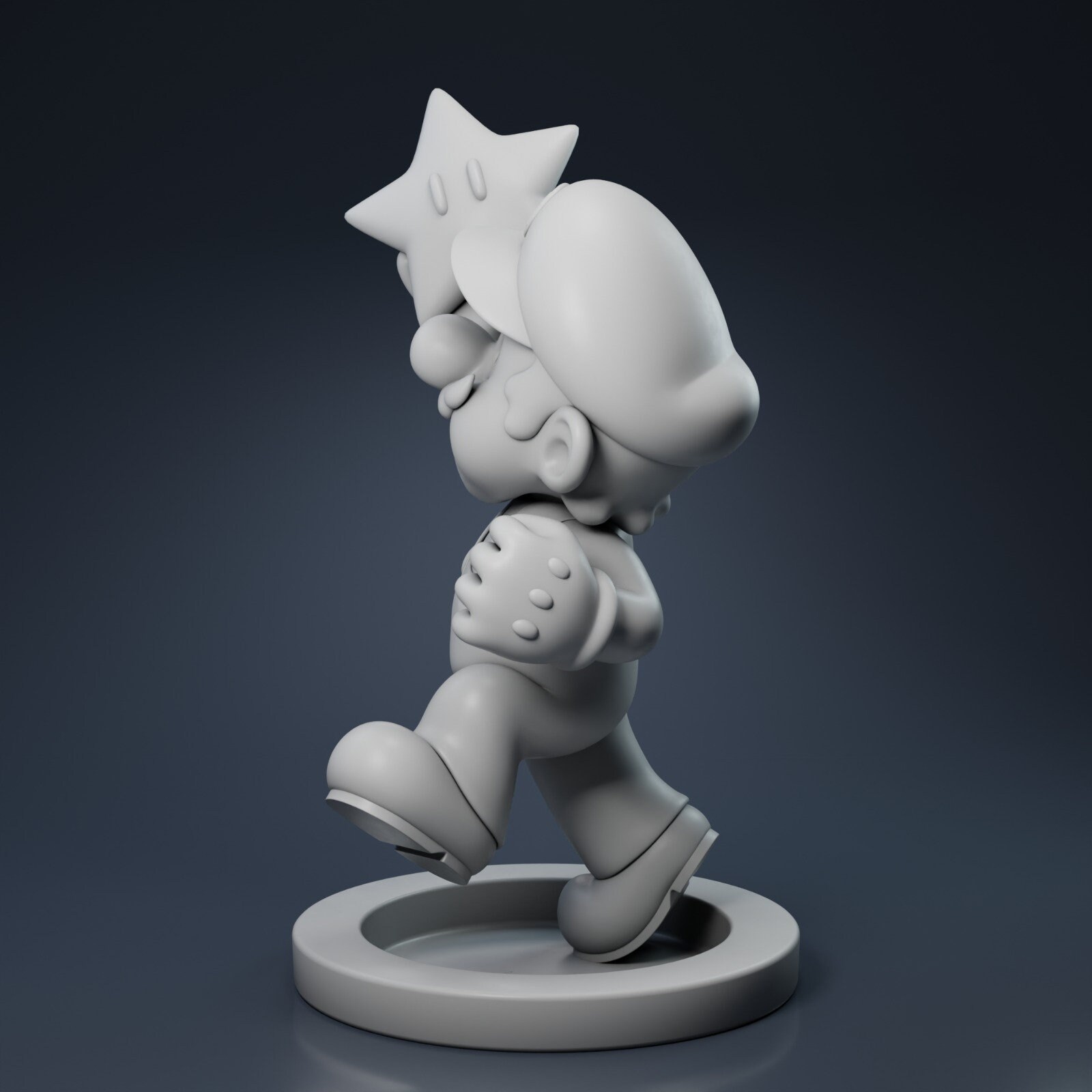 Super Mario Characters 3D STL File for 3D Printer, Action Figure, 3D ...