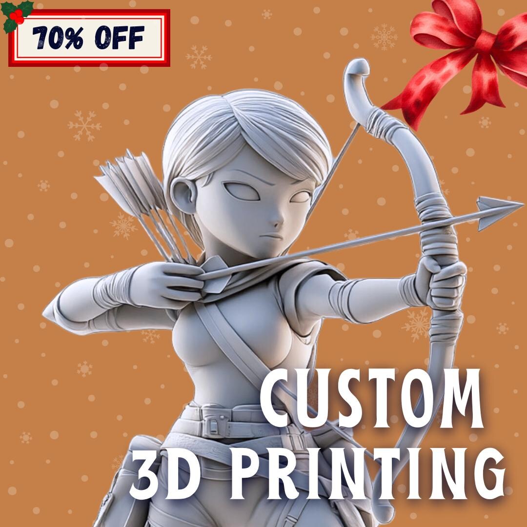 CUSTOM 3D PRINTING 3D Model, 3D Character, Blender, Rigging, Render, Game Asset, T-pose, Sculpt ...