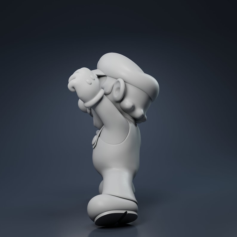 Super Mario Characters 3D STL File for 3D Printer, Action Figure, 3D ...