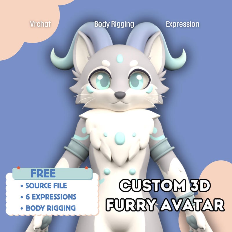 Chibi Avatars Vrchat - Etsy