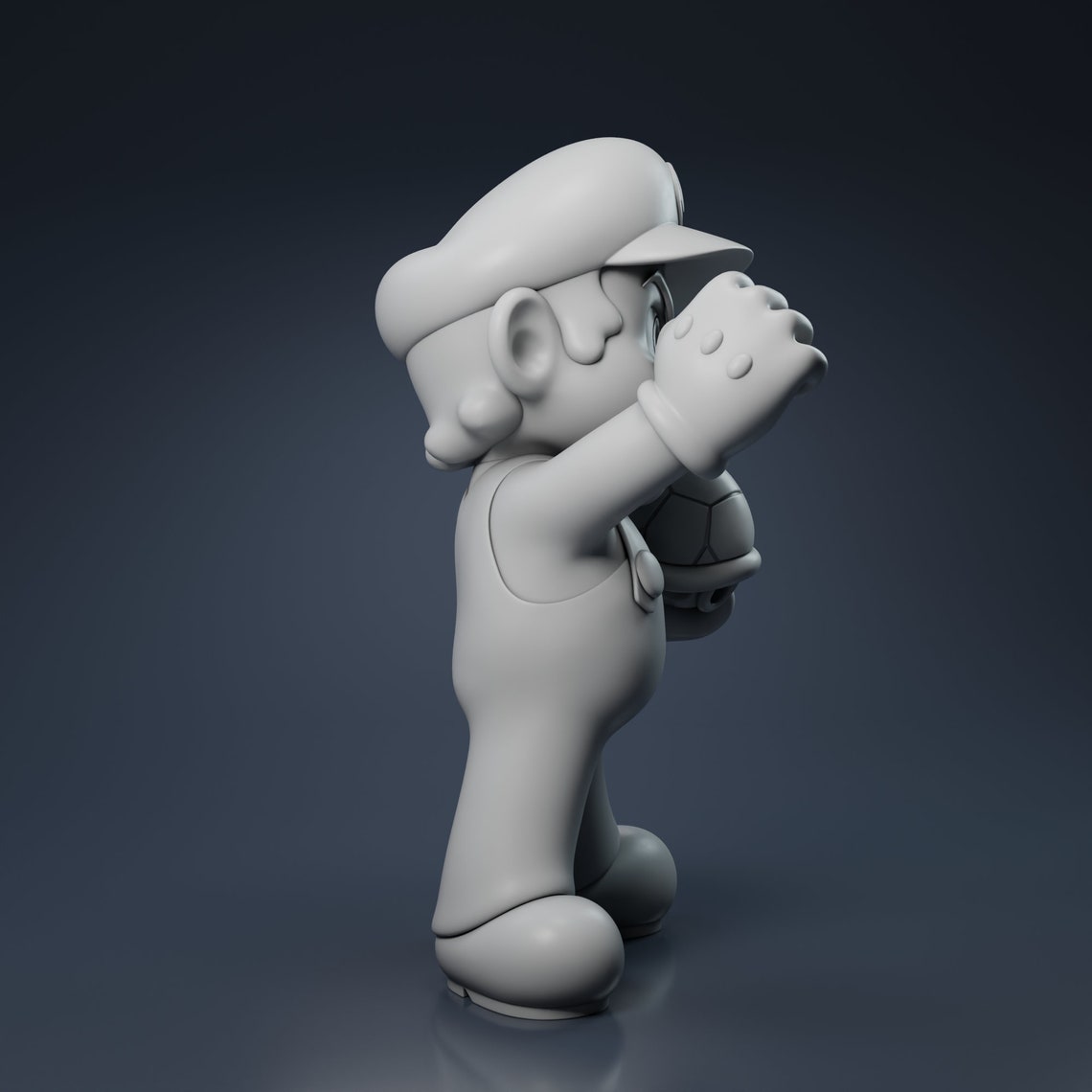 Super Mario Characters 3D STL File for 3D Printer, Action Figure, 3D ...