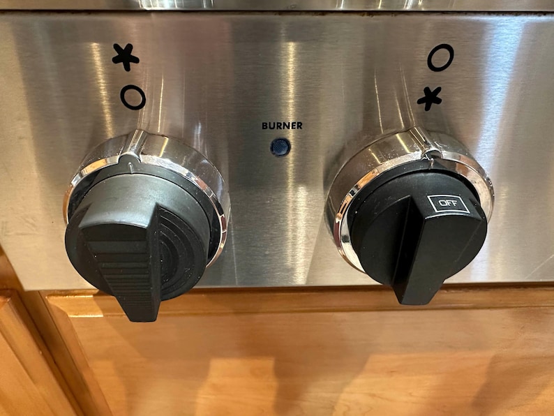 Thermador Stove Knob Safety REPLACEMENT, Child and Pet Proof Insert ...