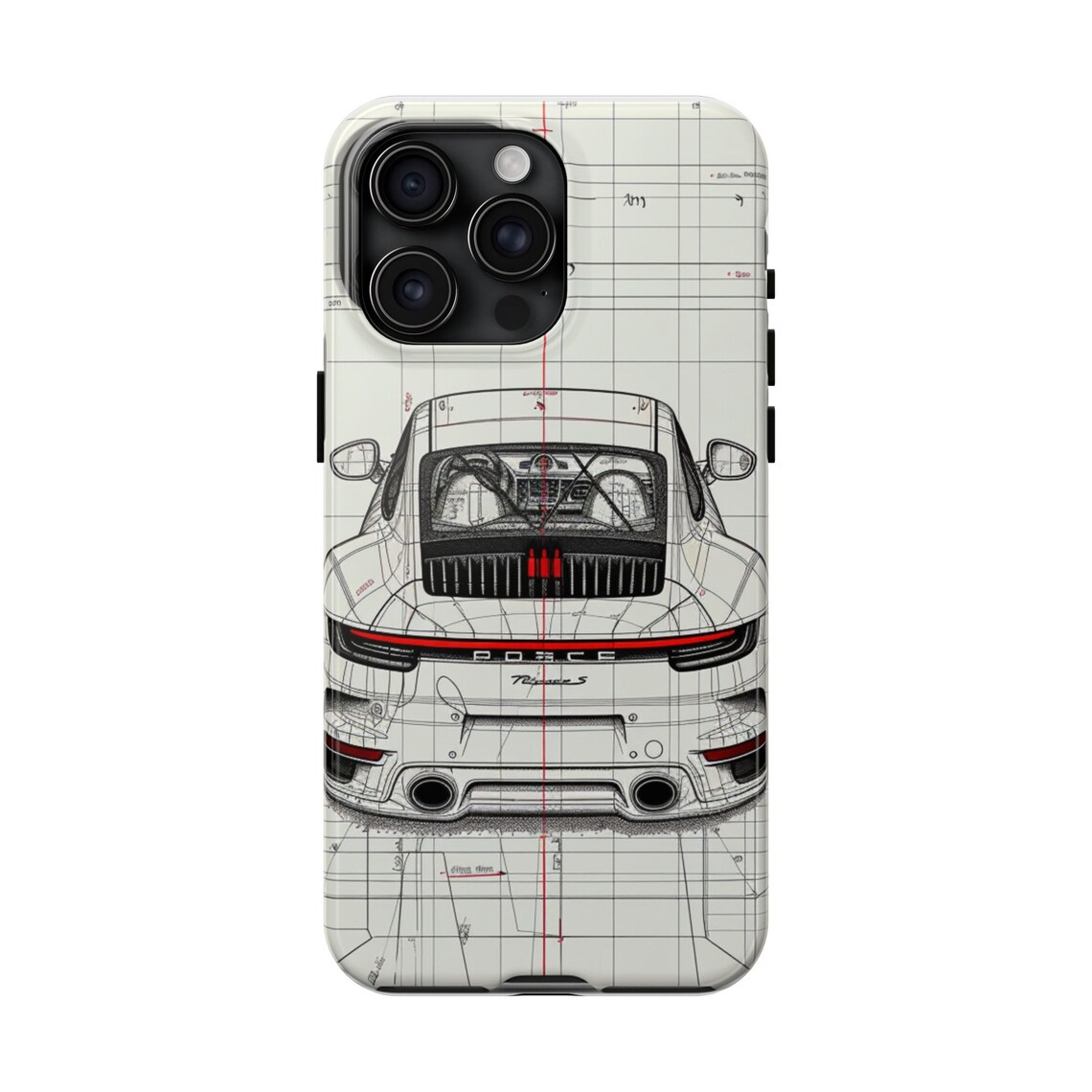 Tough Phone Cases 911 Turbo S, Luxury Car iPhone Samsung, Super Slim ...