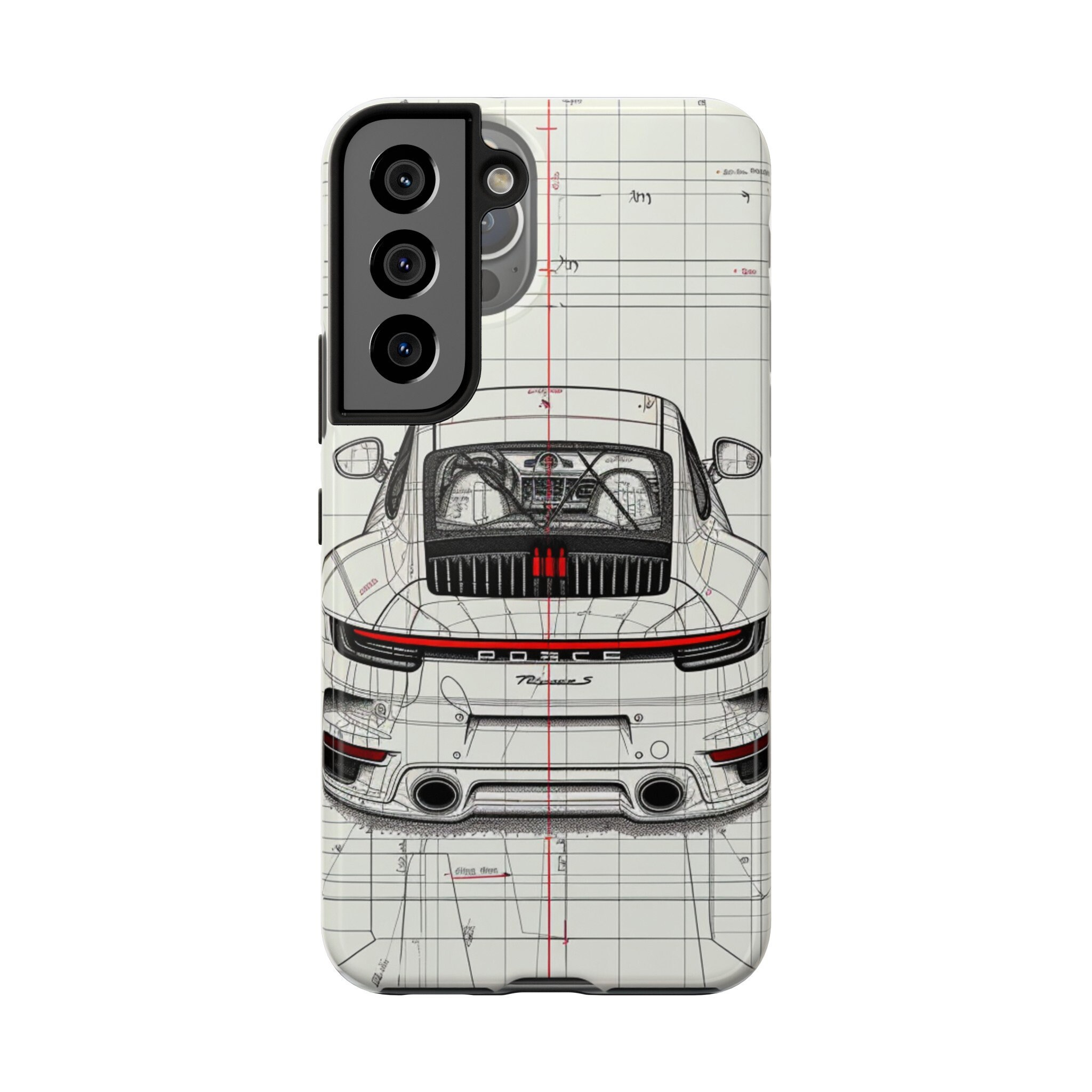 Tough Phone Cases 911 Turbo S, Luxury Car iPhone Samsung, Super Slim ...